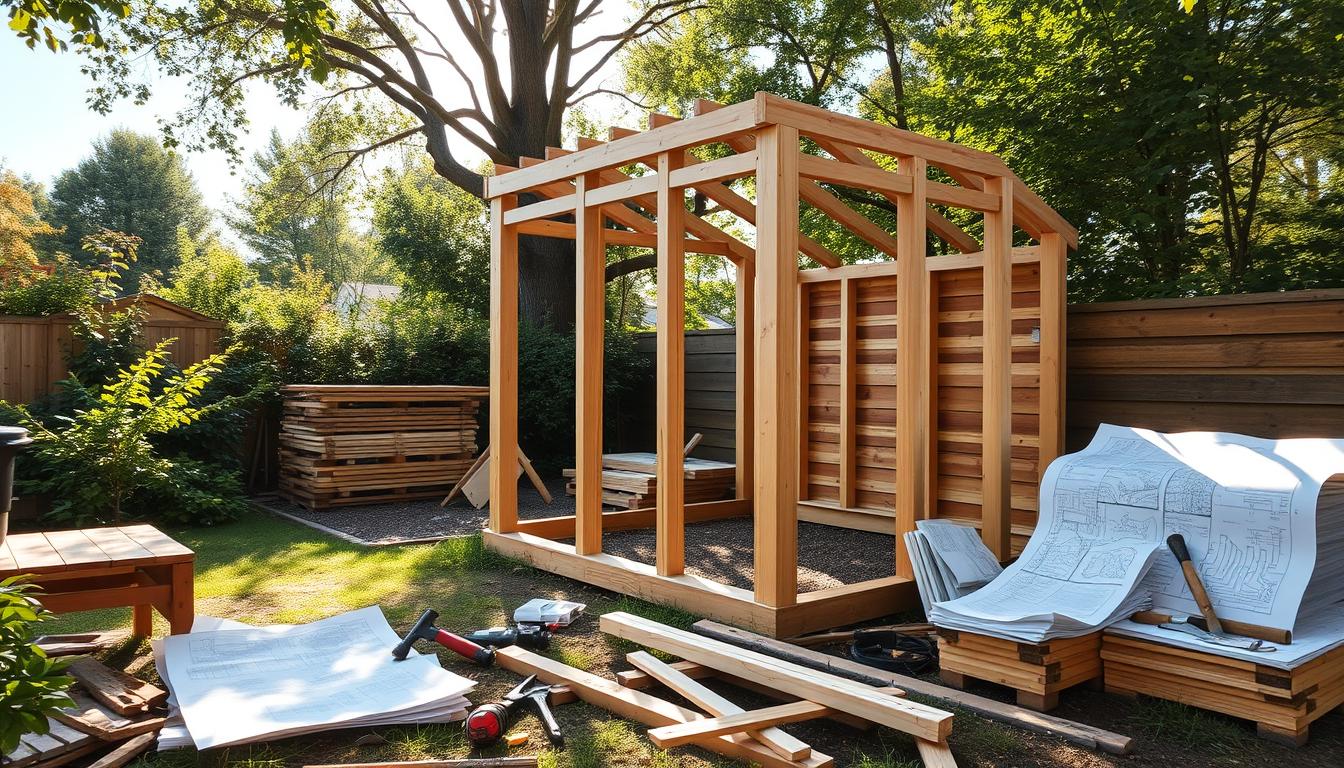 Gartenhaus selber bauen: Schritt f Gartenhaus-Blog