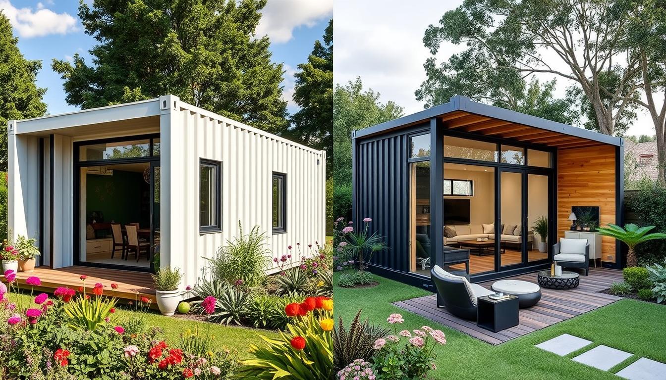 Container-Gartenhaus: Modern und fl Gartenhaus-Blog