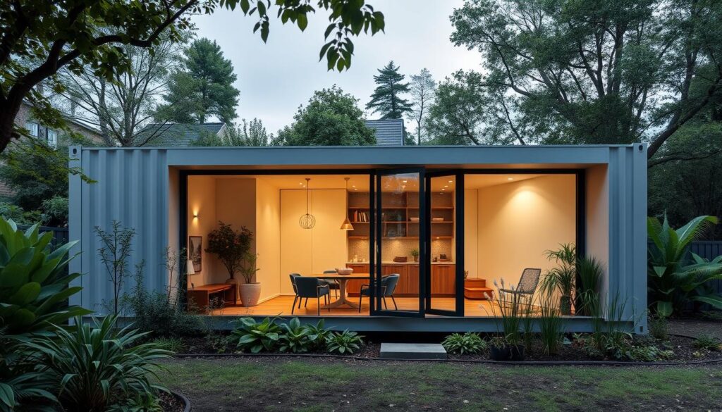 Container-Gartenhaus: Modern und fl Gartenhaus-Blog